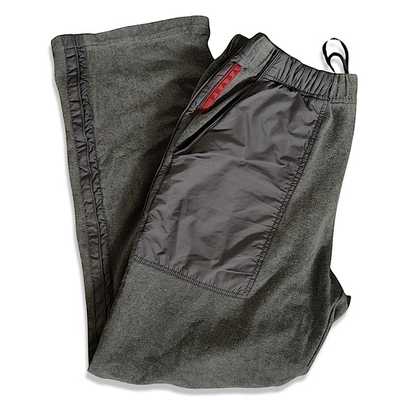 Prada | Pants | Prada Sweatpants Joggers Vintage Linea Rossa | Poshmark